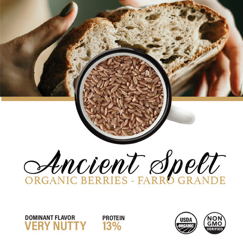 Organic Ancient Spelt Berries | Farmers Storehouse