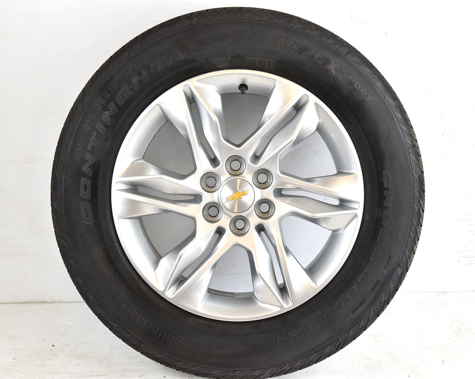 18' NEW Chevy Traverse/ Blazer OEM Wheels Rims Tires | KC Take-off wheels