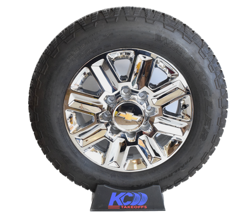 20" Chevy Silverado High Country 2500 3500 OEM chrome wheels rims 2023 ...