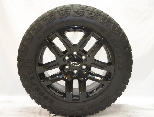 20" CHEVY SILVERADO OEM 2020 2021 trail boss 5 spoke | KC Take-off wheels
