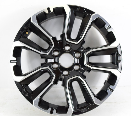 4 New 2022 Chevy Silverado Suburban Tahoe OEM Satin Machined 22" Wheels ...
