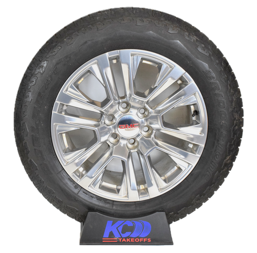 20" GMC Sierra Yukon DENALI POLISHED Chevy Silverado OEM wheels rims ...