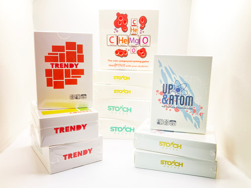 Ultimate Classroom Set (3 different games, 11 decks) | StoichDecks