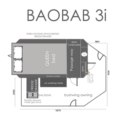 BAOBAB 3i & 3is - 2 sleeper | BUSH LAPA OFFROAD CA