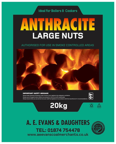 Welsh Anthracite Large Nuts | Direct Fuel 2 U