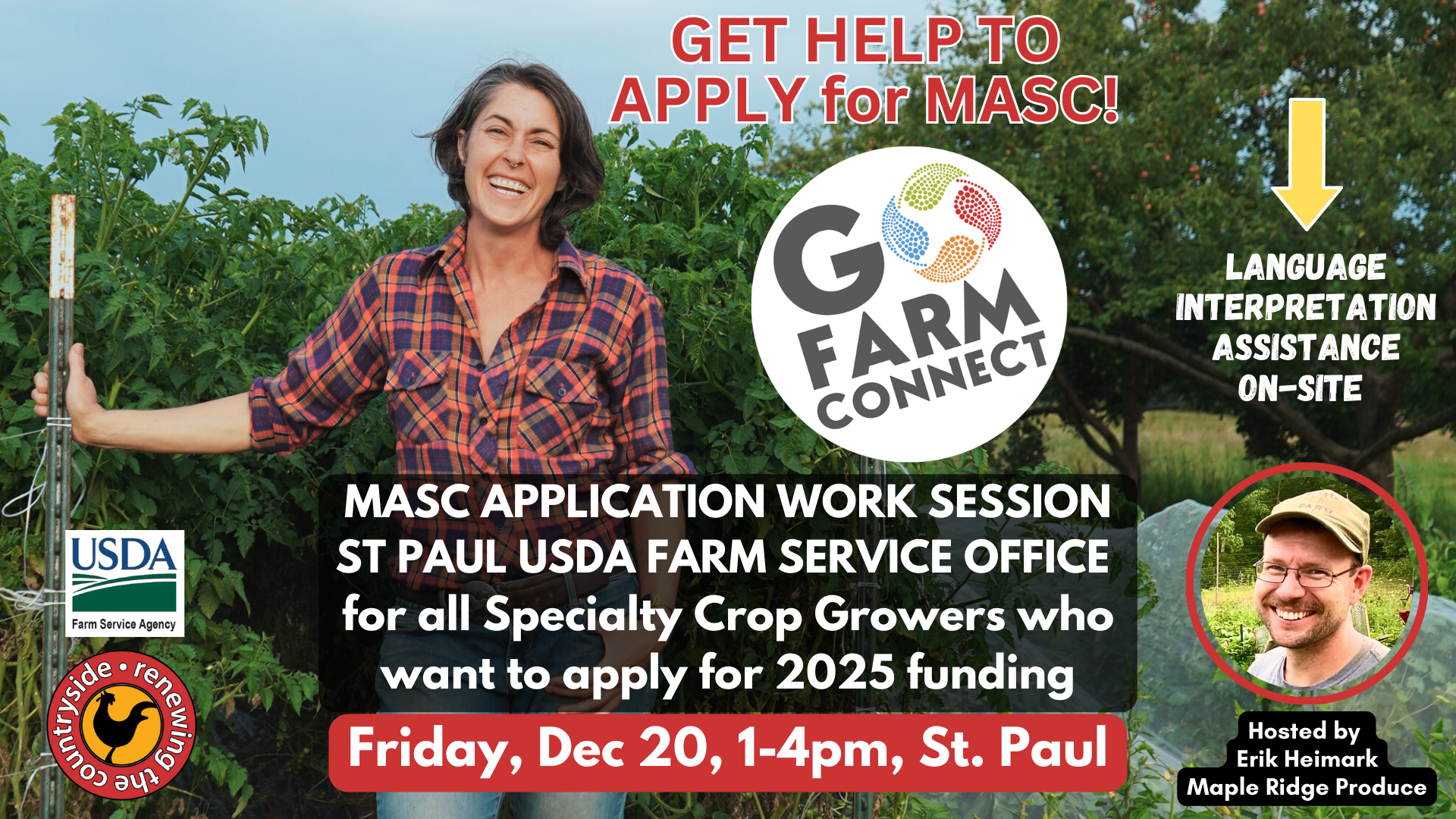 MASC Work Session: USDA Office Visit in St. Paul to Complete the ...