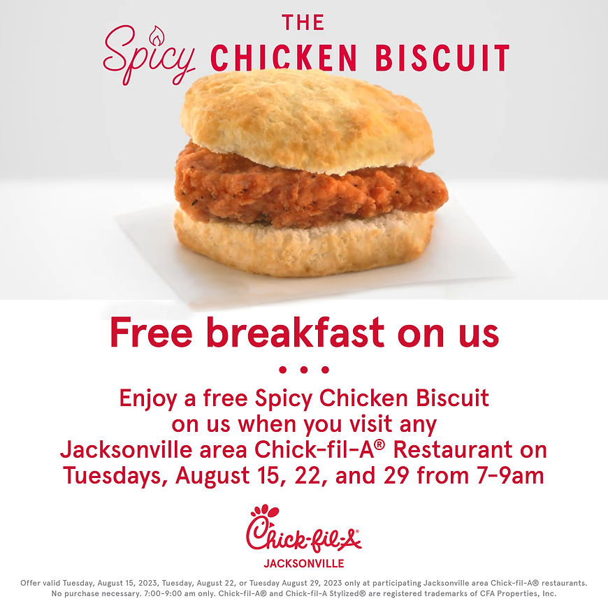 Spicy Chicken Biscuit | cfajacksonville