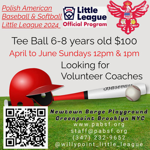 Tee Ball Little League in Greenpoint | Polish American Base