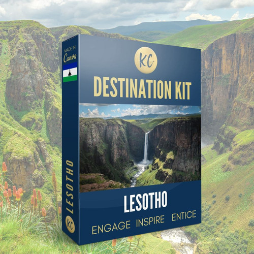LESOTHO DESTINATION KIT | Templates by KC