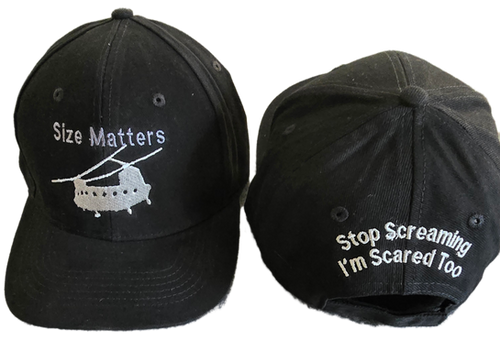 Baseball cap Size Matters | Rod Henderson Author