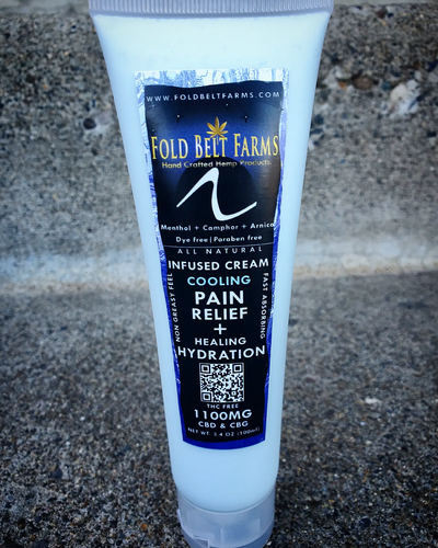 The Cool Cream 1100mg (CBD + CBG) | Fold Belt Farms