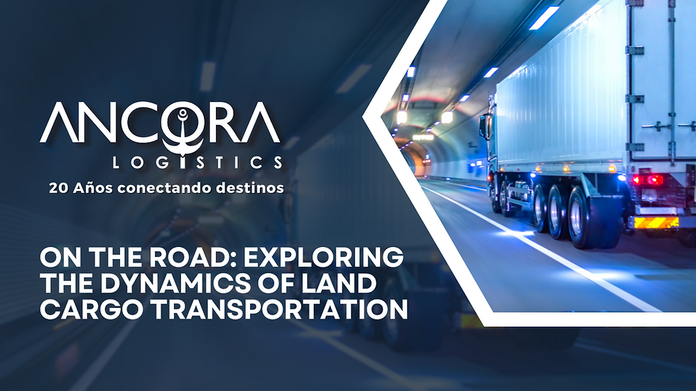 On the Road: Exploring the Dynamics of Land Cargo Transportation