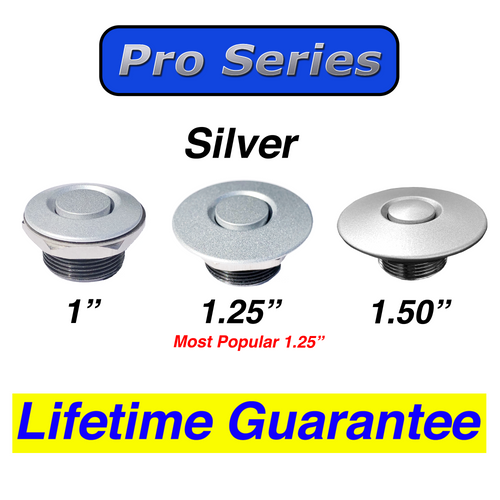 Silver Mini "Pro Series" | Push Button Latches