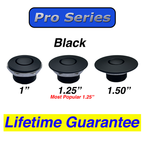 Black Mini "Pro Series" | Push Button Latches