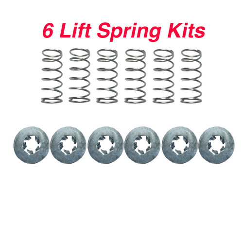 6 Lift Spring Kits | Push Button Latches