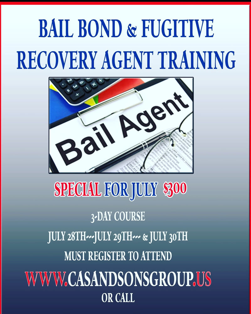 Become A Fugitive Recovery Agent!