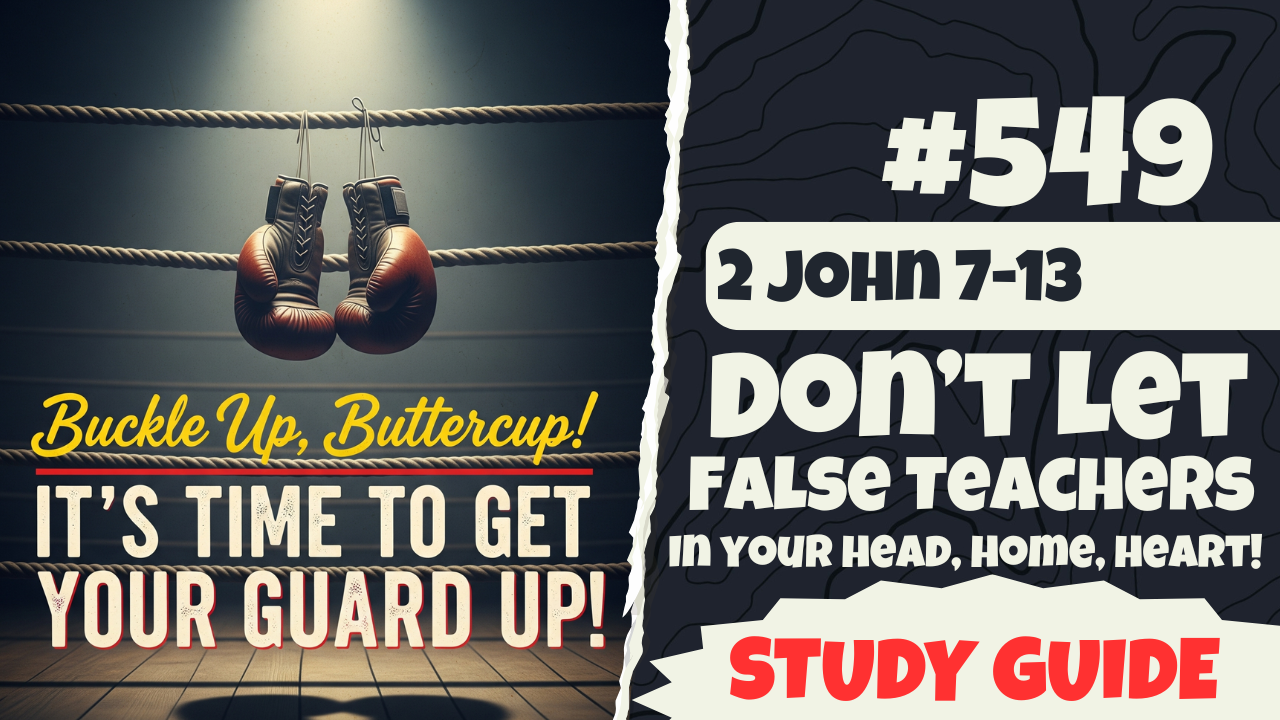 2 JOHN 7-13: A Christian's Guide to Discerning False Teachers