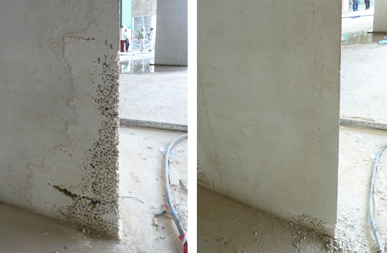 Architectural Concrete Repair Category No.2. Honeycombing | fair faced ...