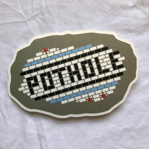 Deteriorating POTHOLE sticker | bachor
