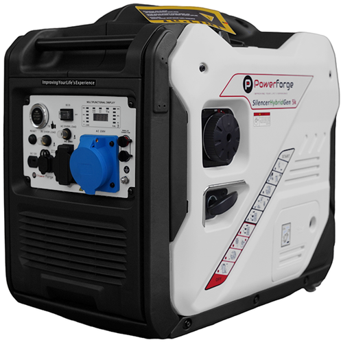 גנרטור בנזין וגז PowerForge 5500W | הום פאוור | גנרטורים