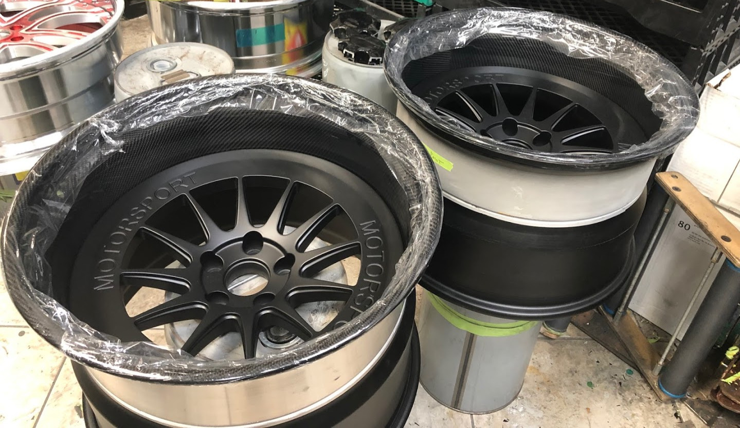 3 piece Forged Magnesium GT3RR F1M Wheels