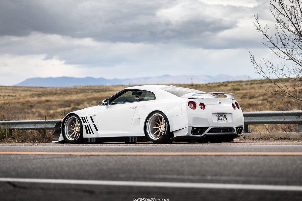 Nissan GTR R35 Ichiban Wide Body Aero Kit | vad-design