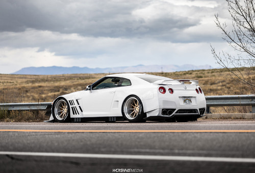Nissan GTR R35 Ichiban Wide Body Aero Kit | vad-design