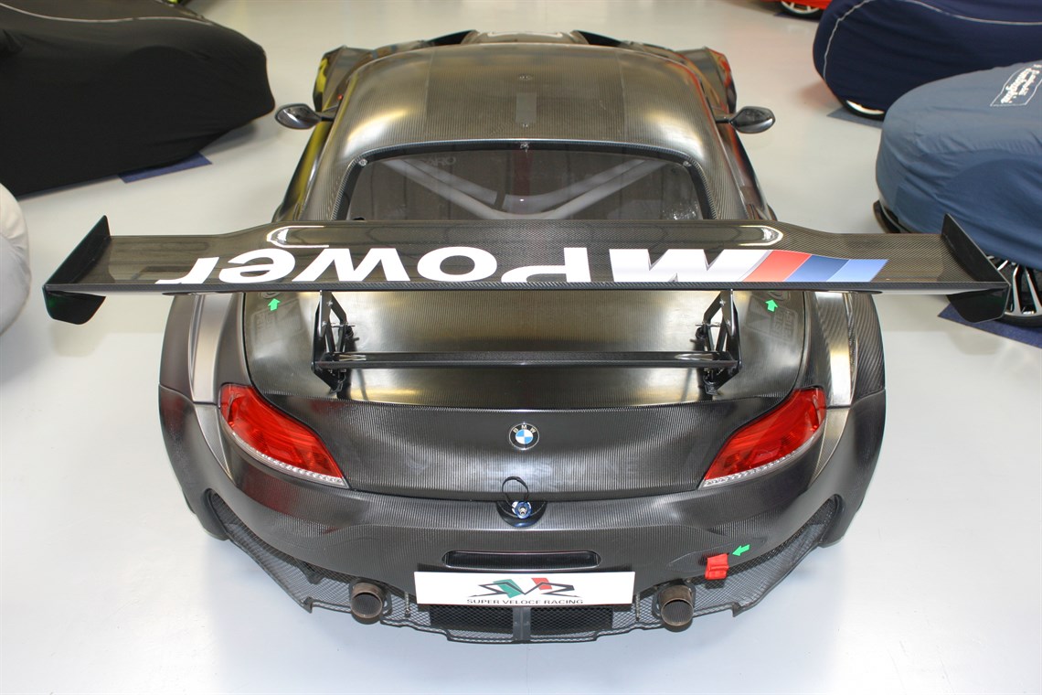 BMW Z4 GT3 rear wing assembly
