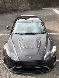 Aston Martin Vantage wide body styling, carbon fibre Aero