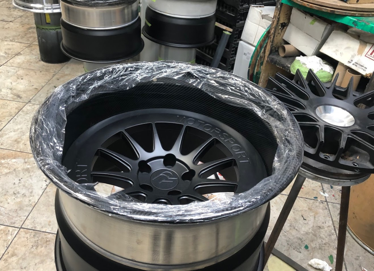 3 piece Forged Magnesium GT3RR F1M Wheels