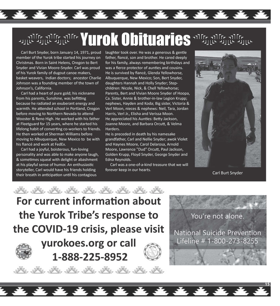 Yurok Today - The Voice of the Yurok People - January Edition