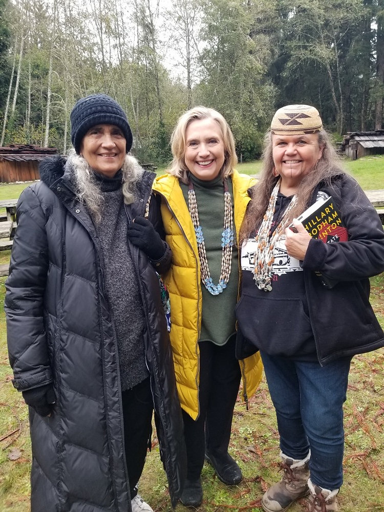Yurok Chief Judge Abby Abinanti joins influential cast in Hillary and Chelsea Clinton’s documentary