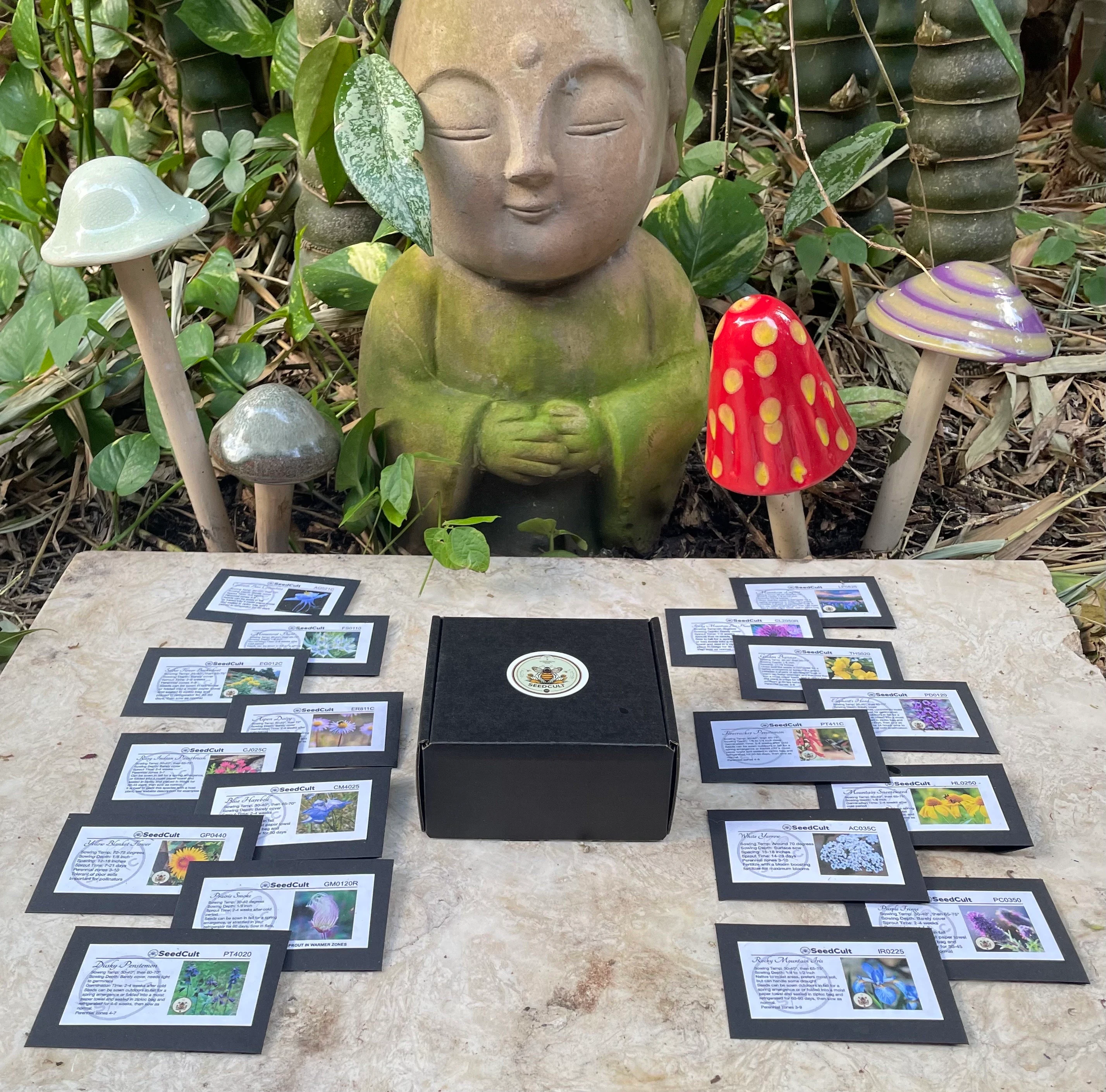 Colorado Native Seed Collection, Gift Box, 19 Individual packs, FREE ...