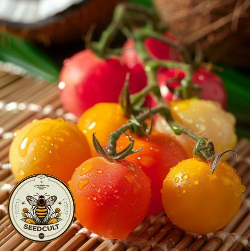 Tropical Sunset Tomato Seeds, Organic Cherry Tomato, Solanum ...