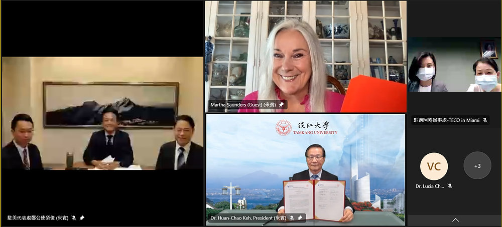 TECRO Witnesses Signing of Taiwan Huayu BEST Program MOU between TKU ...