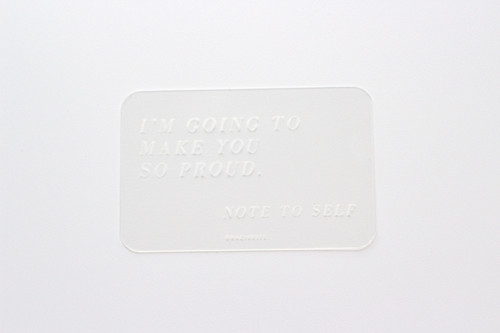 Note To Self Card | PLANOVATE