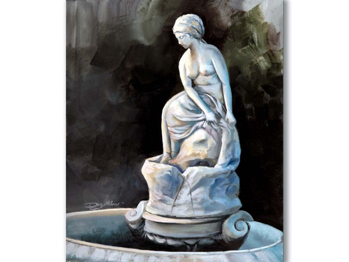 Lady of the Fountain - Print | Don Milner Artist