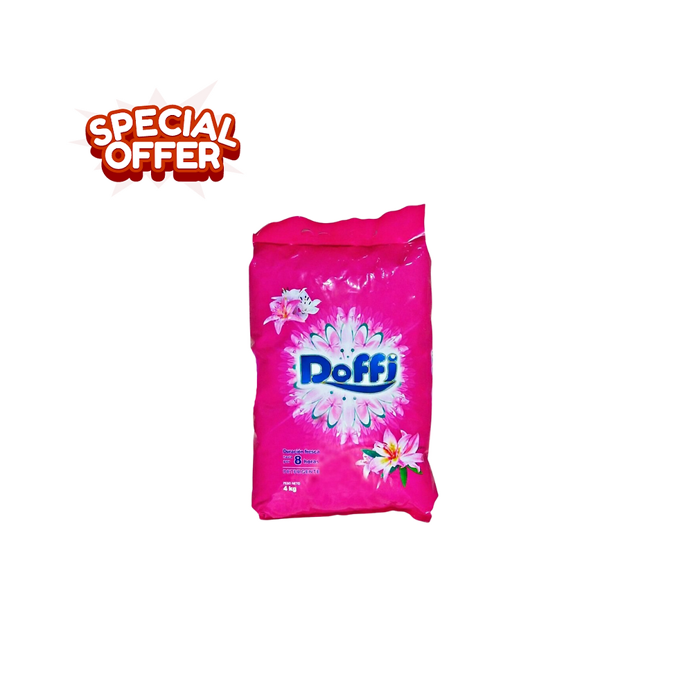 Detergente Doffi Rosado 4 Kilos | Inicio