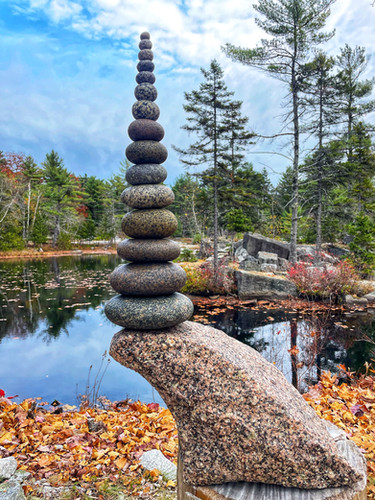 Arched Cairn | Stone Designs