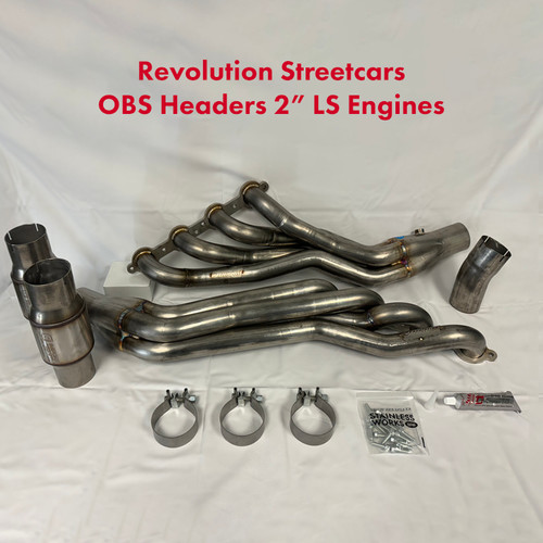 Revolution Streetcars OBS Headers 2" LS Engines | Rev.Streetcars