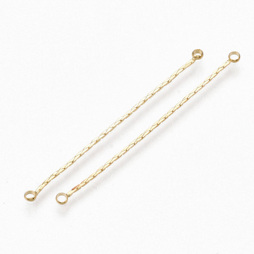 Real 18K Gold Plated Chain Connectors [50mm] | Nish Nosh