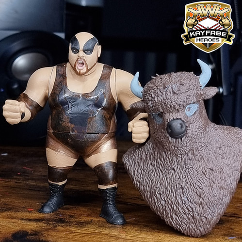 KWK Kayfabe Heroes Mike "Mantaur" Halac Variant B case of 4 | Official ...