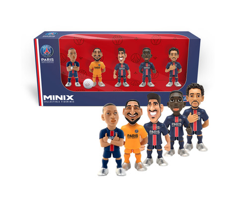 Pack 5 joueurs - PSG 2024 (Mbappe, Dembele, Asensio, Marquinhos ...