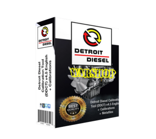 DETROIT DIESEL CALIBRATION TOOL (DDCT) 4.45 | Warshop