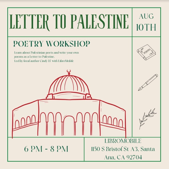 Letter to Palestine- A Poetry Workshop | libromobile