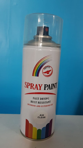 HATO Clear Acrylic Spray Paint | Soon Teck Hardware