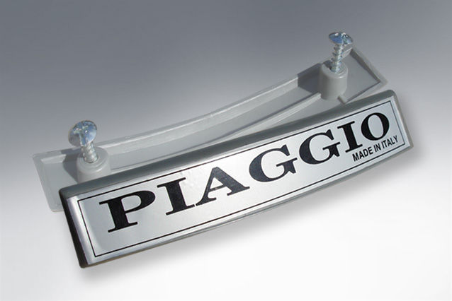 VESPA PIAGGIO SEAT BADGE | TAFFSPEED