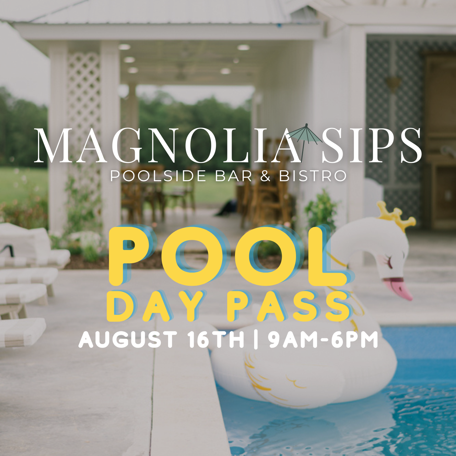 Magnolia Sips Day Pass | the-white-magnolia