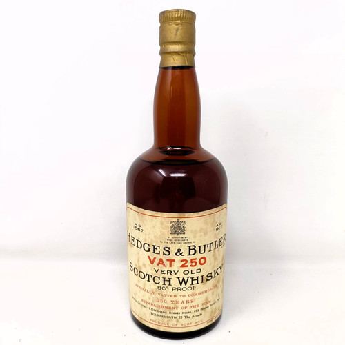 Hedges & Butler VAT 250 very old scotch whisky | Underwood Wines