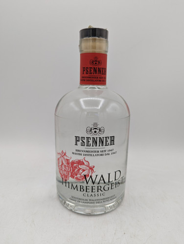 Psenner Waldhimbeergeist Classic 70CL 40% | Underwood Wines